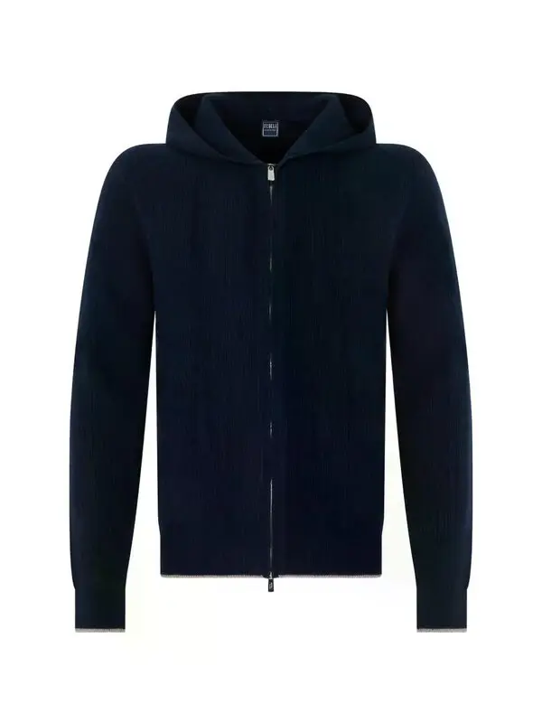 Fedeli Zip-up Cashmere Hoodie