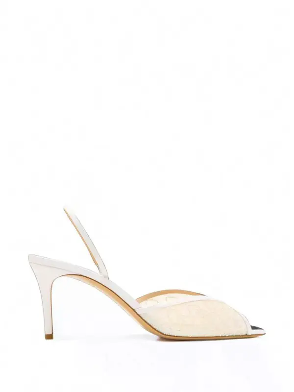ANDREA WAZEN Katy Mesh Slingback Sandals