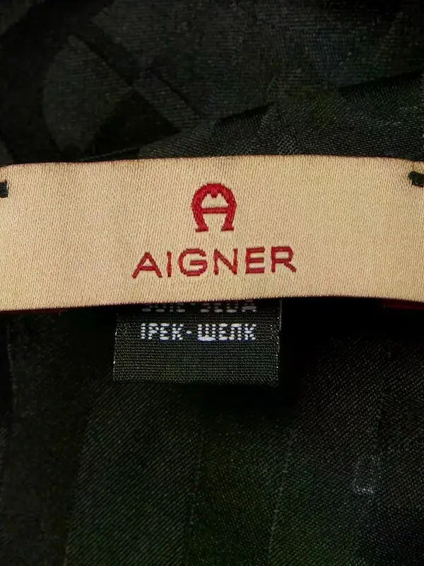 AIGNER Monogram Jacquard Scarf