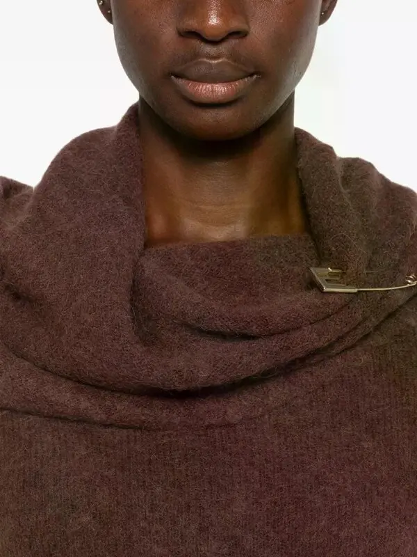 SIMONA CORSELLINI Safety-pin Sweater