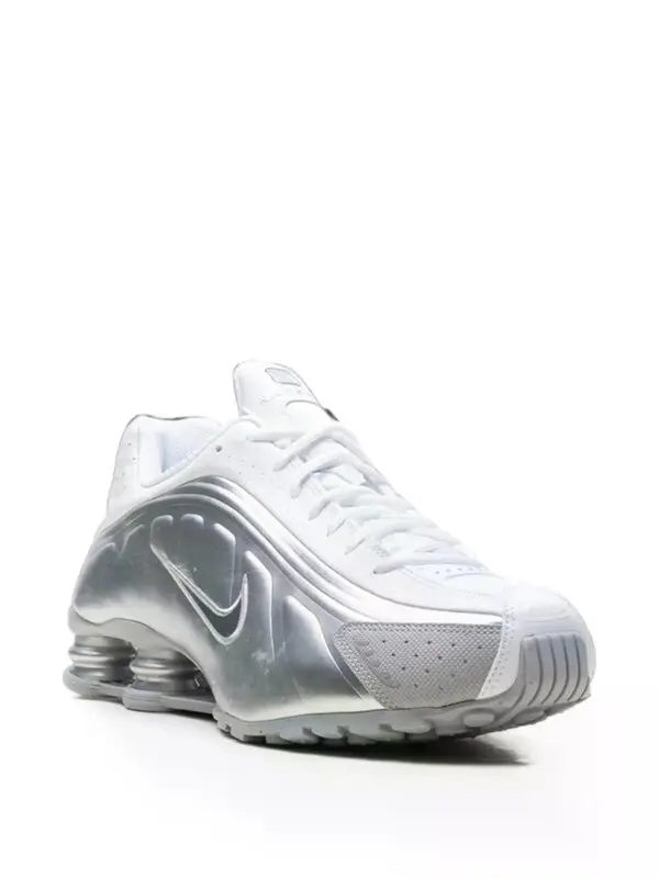 Nike Shox R4 Sneakers - Silver