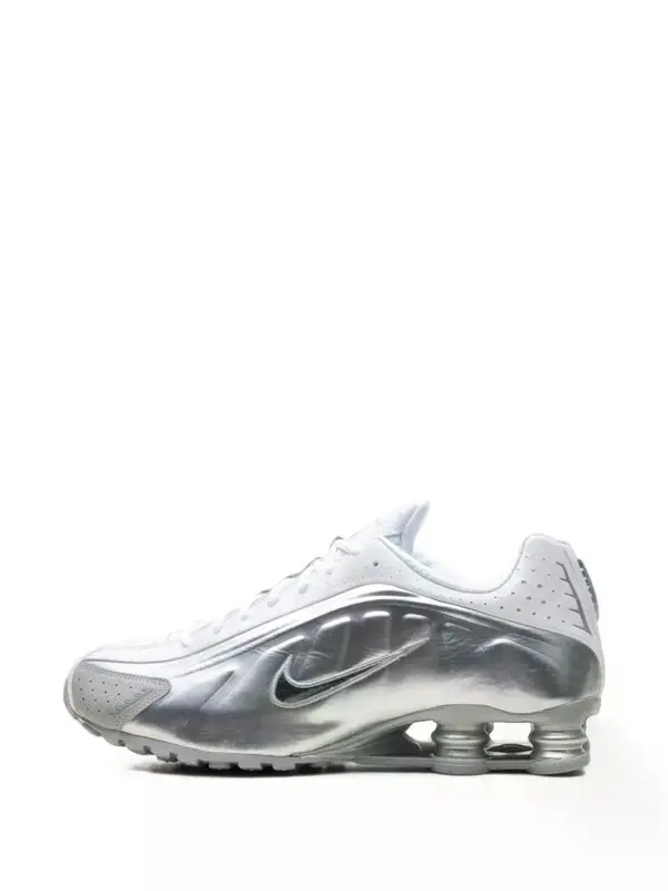 Nike Shox R4 Sneakers - Silver