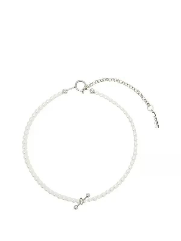 JUSTINE CLENQUET Gianni Necklace - Silver