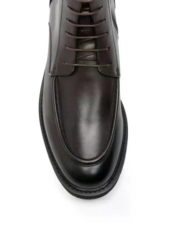 ALBERTO GOZZI Lace-up Leather Boots
