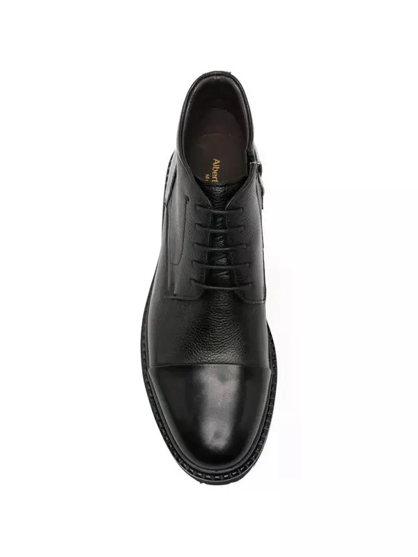 ALBERTO GOZZI Lace-up Leather Boots