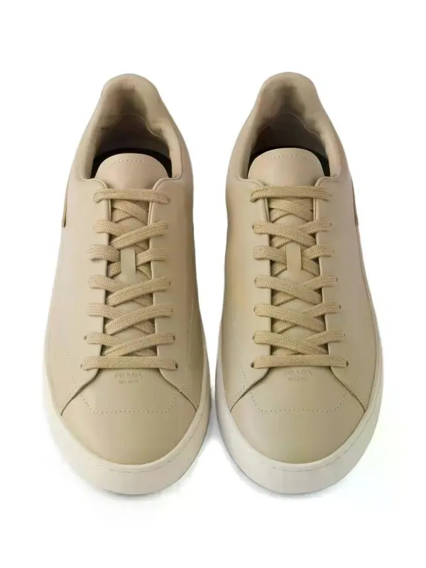 Prada Court Leather Sneakers