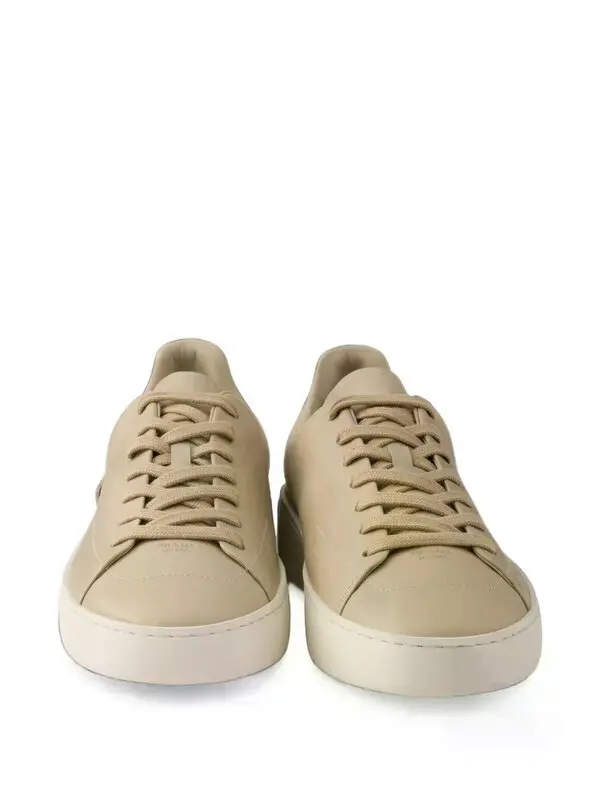 Prada Court Leather Sneakers