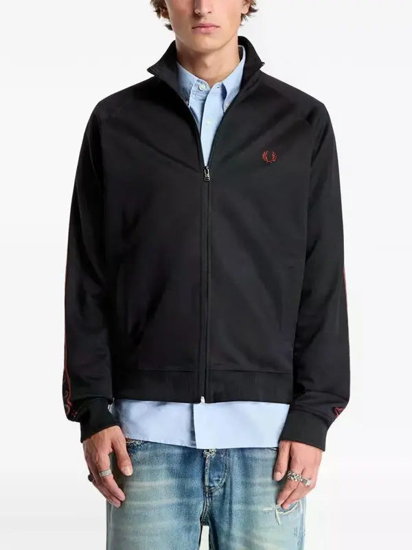 Fred Perry Contrast-tape Bomber Jacket