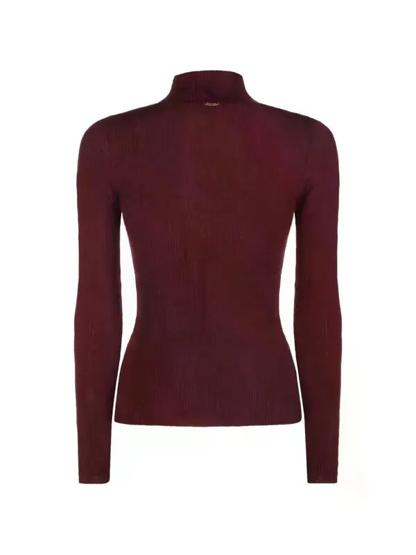 TWINSET Ribbed-knit Roll-neck Sweater