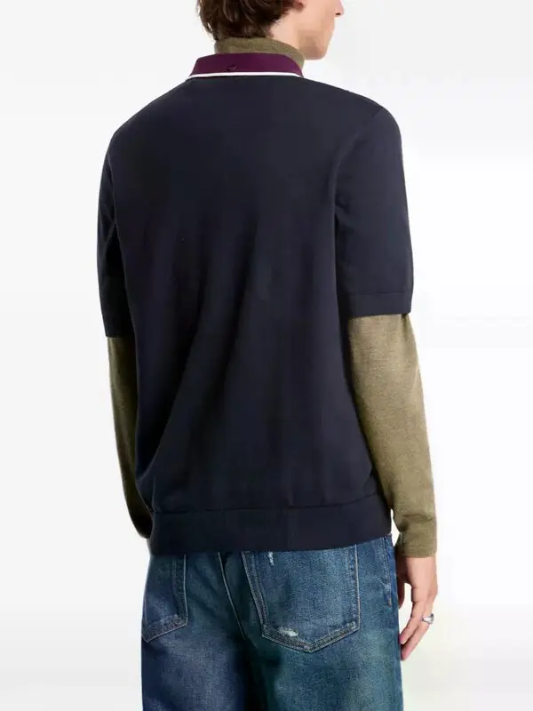 Fred Perry Cable-knit Polo Shirt