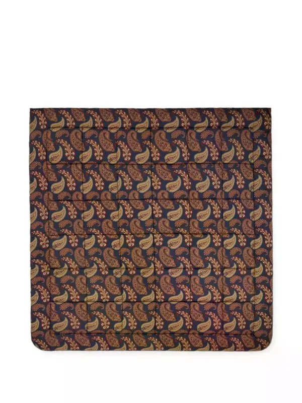 Etro Paisley Quilted Blanket
