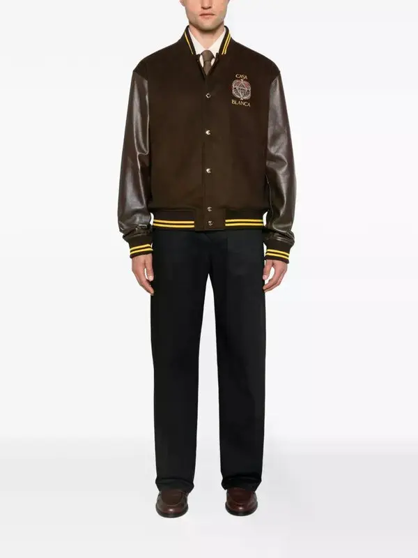 Casablanca Logo-plaque Pleated Trousers