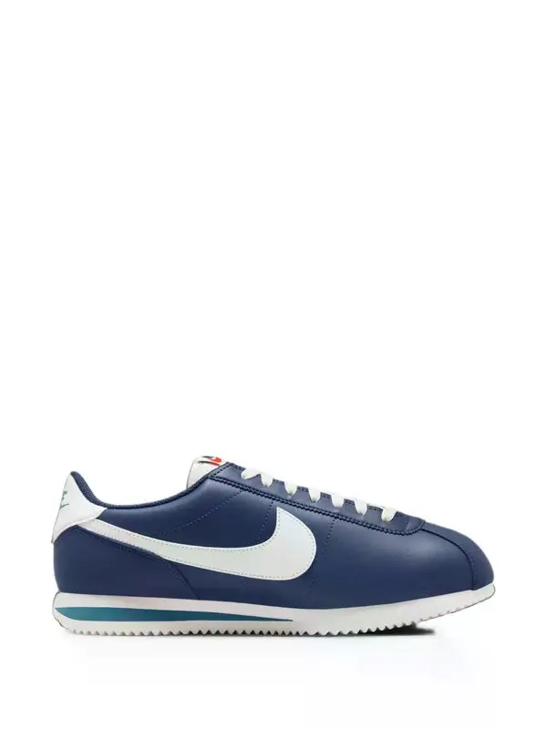 Nike Cortez Leather Sneakers - Blue