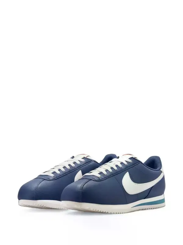 Nike Cortez Leather Sneakers - Blue