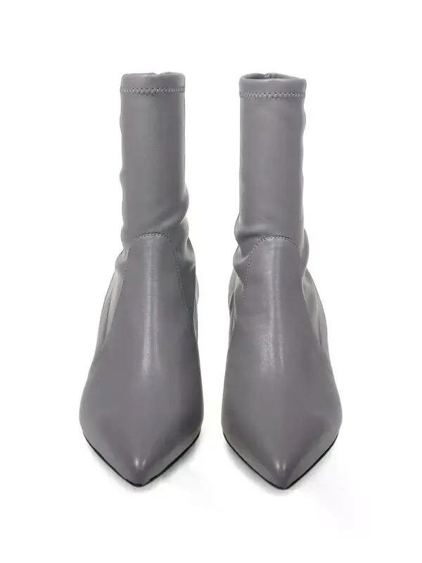 SERGIO LEVANTESI Pointed-toe Kitten-heel Ankle Boots