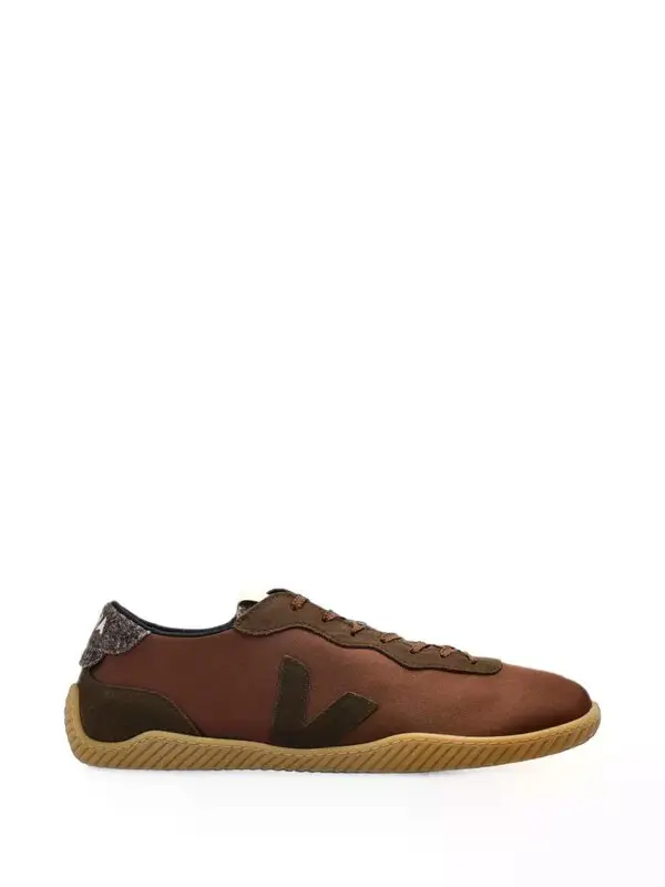 VEJA X Baserange Leather-trim Sneakers