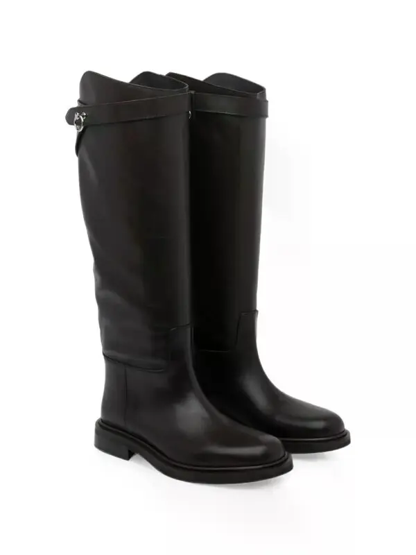 POEVE Buckle-detail Fibi Boots