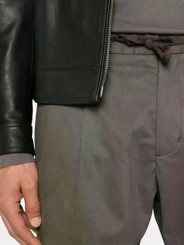 Herno Pleated Drawstring Trousers