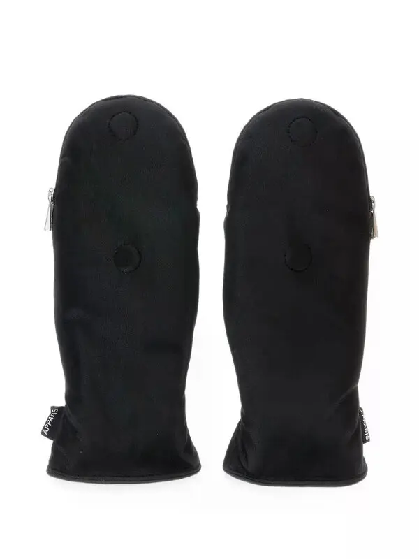 Apparis Noa Zip-fastening Gloves - Black