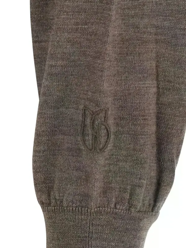Ba&sh Button-up Collared Cardigan - Brown