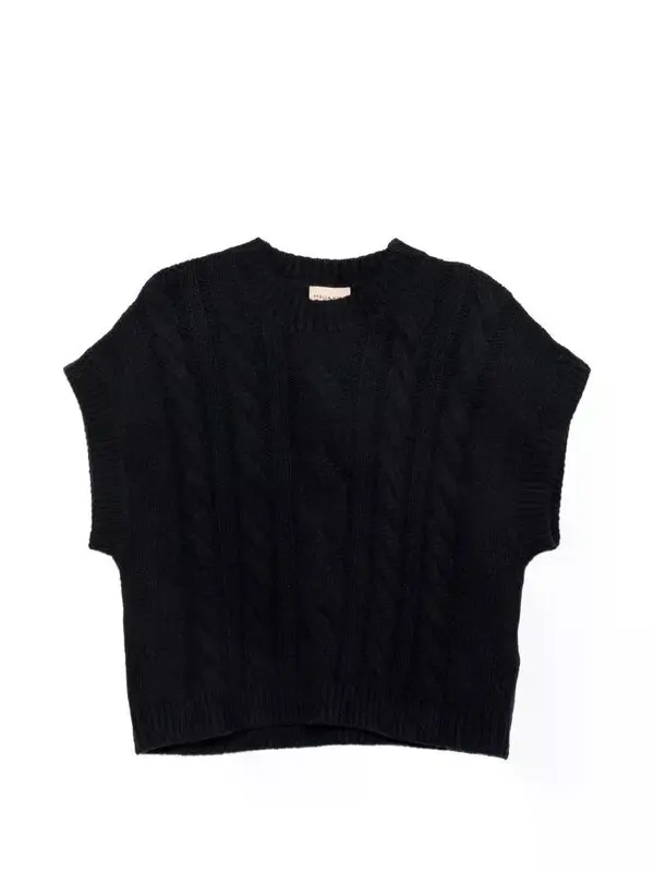 STELLA NOVA Cable-knit Vest