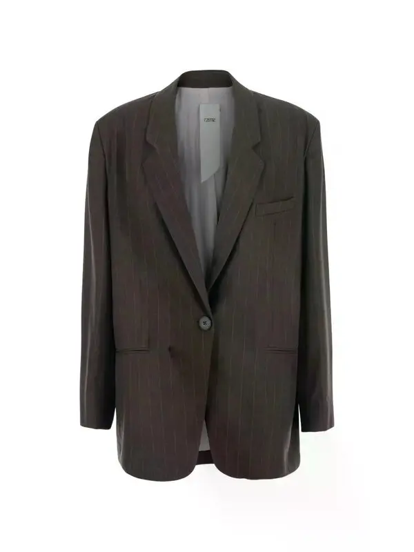 RAME Pinstripe-pattern Single-breasted Blazer