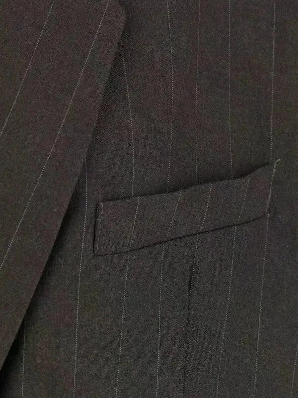 RAME Pinstripe-pattern Single-breasted Blazer