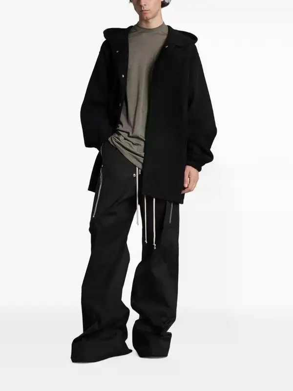 Rick Owens Ribbed-trim Long-sleeve T-shirt