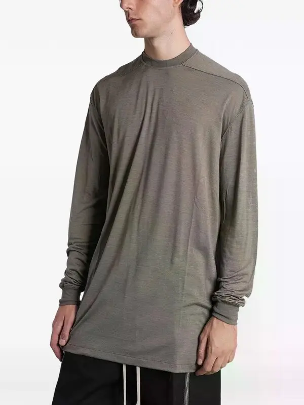 Rick Owens Ribbed-trim Long-sleeve T-shirt