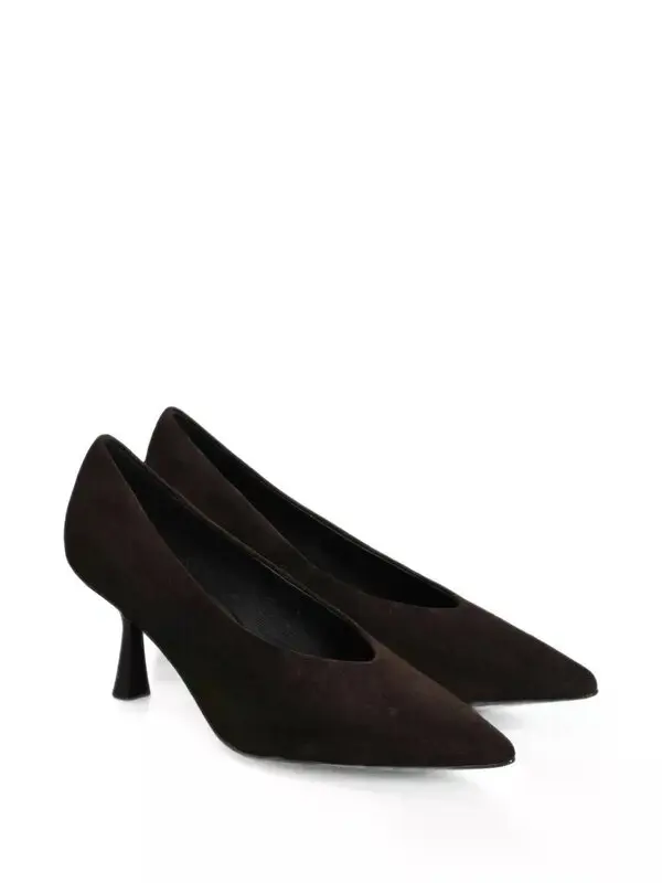 BIBI LOU Tiare 70 Pointed-toe Leather Pumps