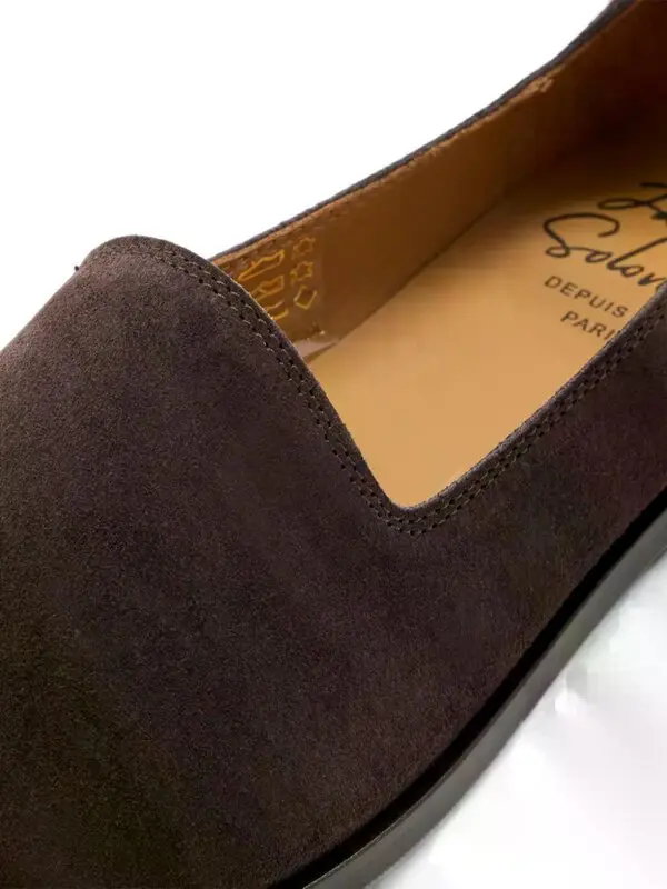 JACQUES SOLOVIÈRE PARIS Slim Suede Loafers