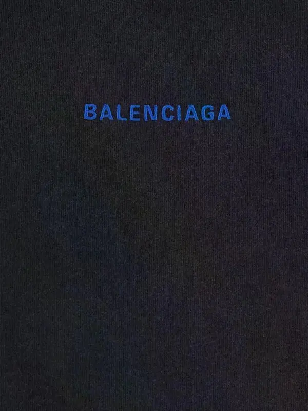 Balenciaga Logo-embroidered Hoodie