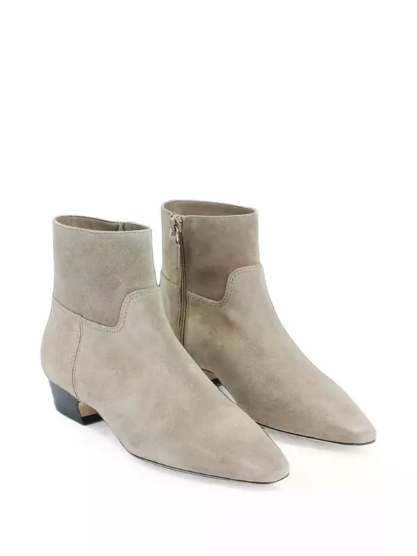 STUART WEITZMAN Stassi Zip Ankle Boots