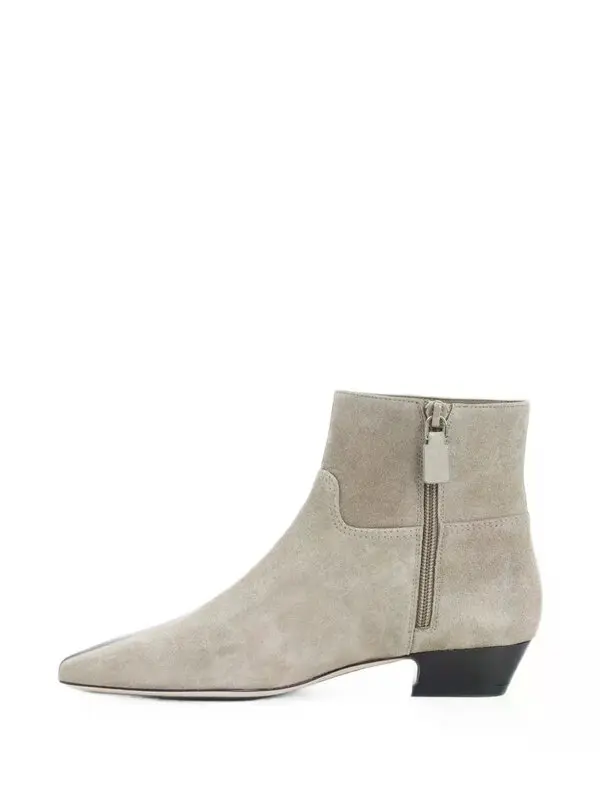 STUART WEITZMAN Stassi Zip Ankle Boots