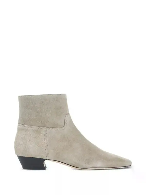 STUART WEITZMAN Stassi Zip Ankle Boots