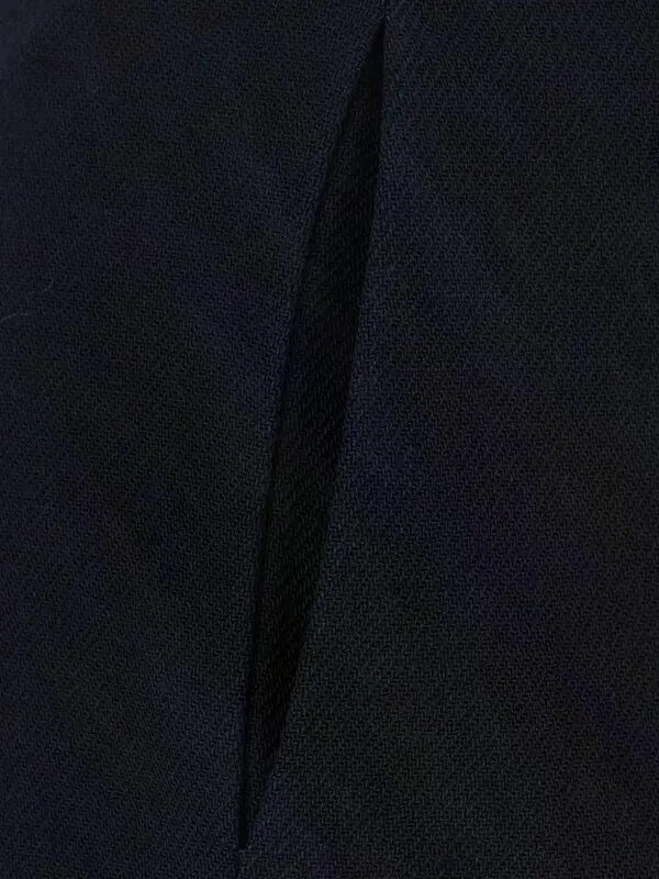 SHUSHU/TONG Bow-detail Wool Mini Skirt