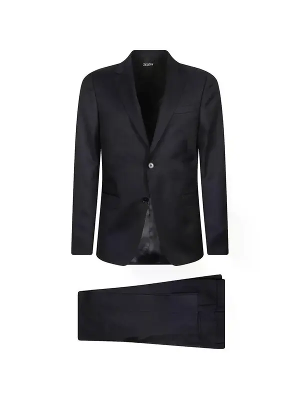 Zegna Single-breasted Wool Suit