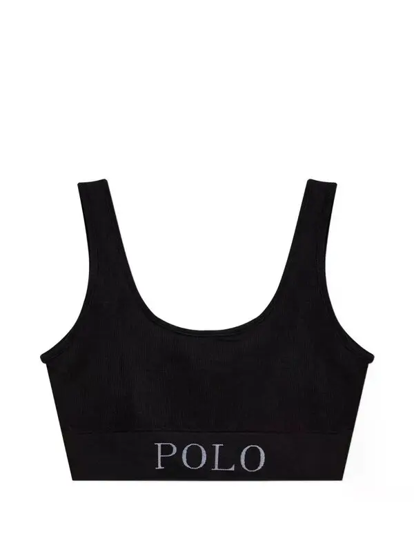 Polo Ralph Lauren Logo-print Ribbed Bra