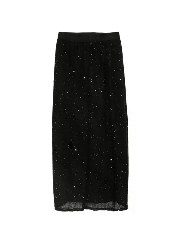 GENTRYPORTOFINO Sequin-embellished Midi Skirt