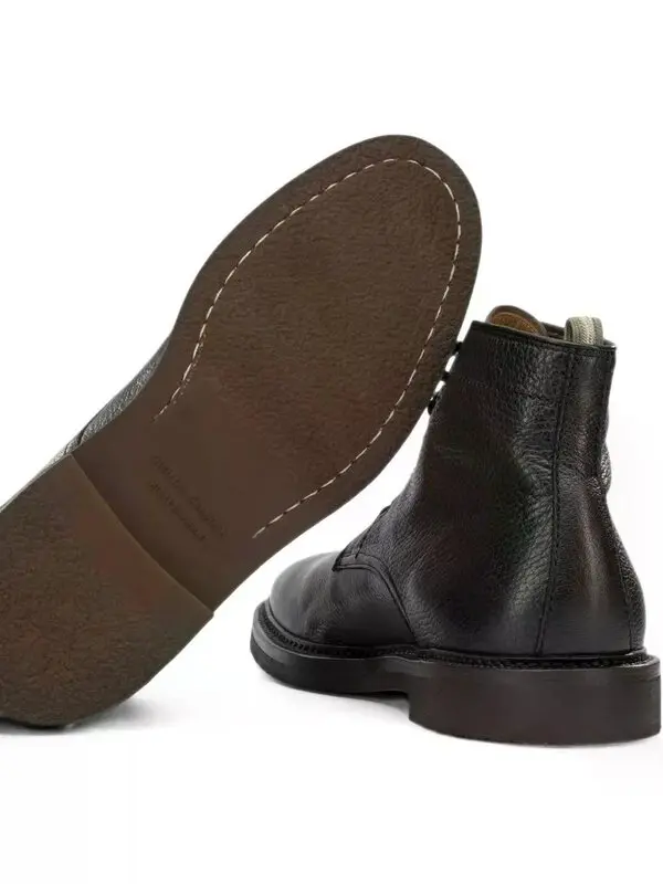 Officine Creative Hopkins Lace-up Leather Boots