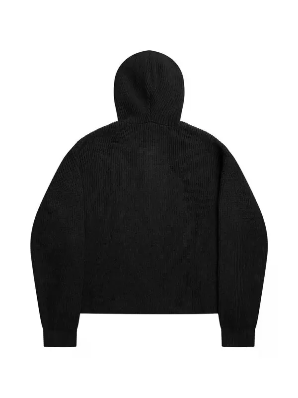 ALIS Ribbed-knit Hoodie