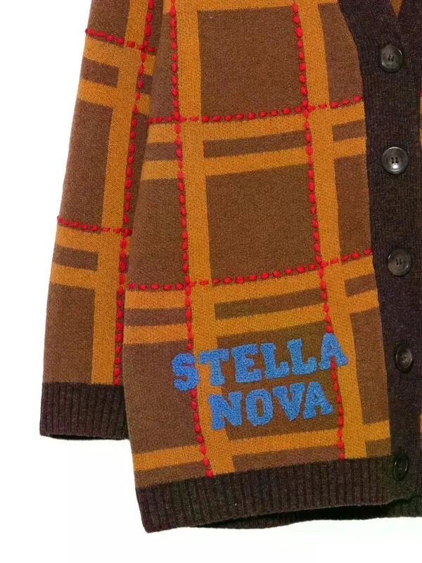 STELLA NOVA Logo-lettering Cardigan