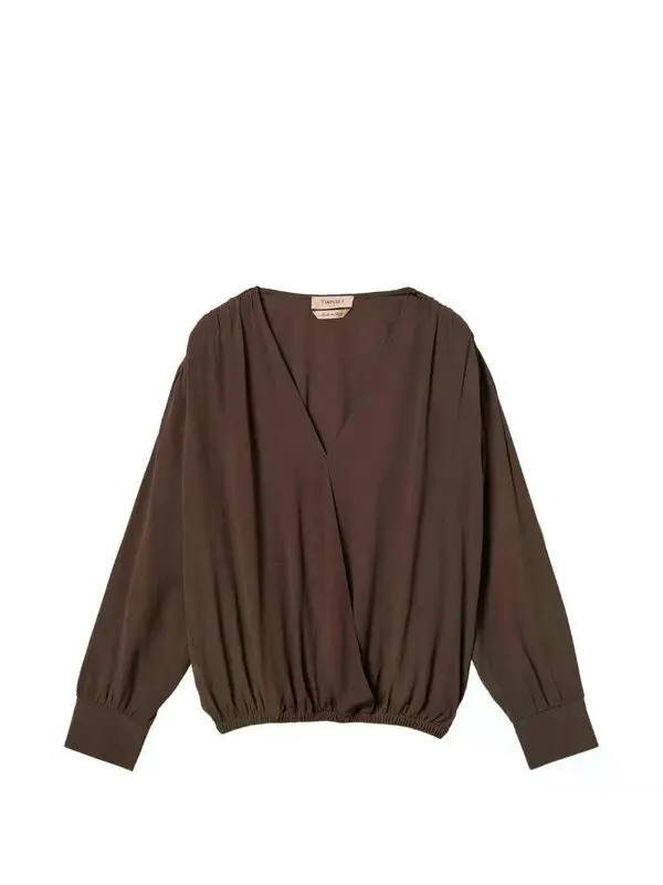 TWINSET Crêpe De Chine Dual-use Blouse