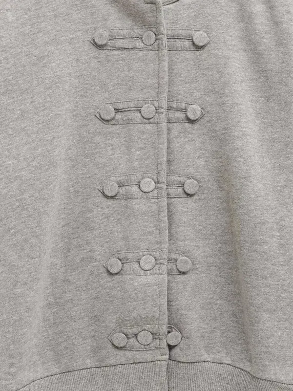 Gimaguas Nube Frog-fastening Sweatshirt