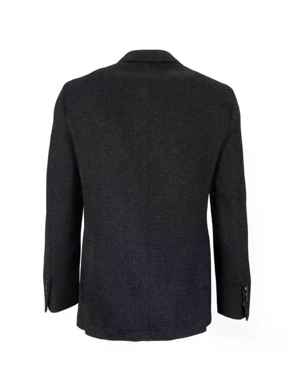 BRERA Double-breasted Textured Blazer