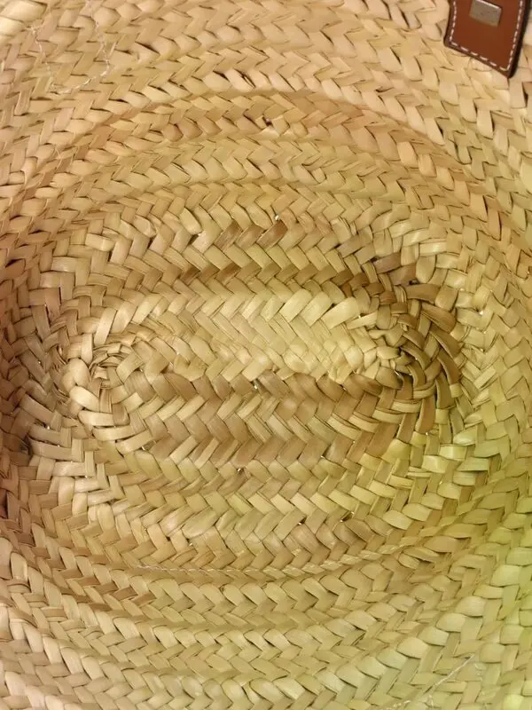 Loewe Basket Raffia Small Tote Bag