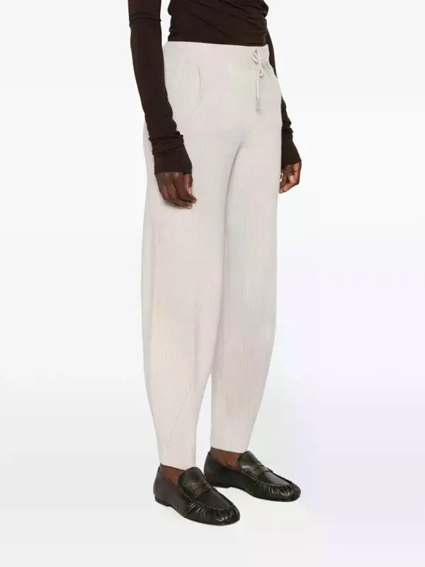 PANICALE Ribbed-knit Drawstring Track Pants