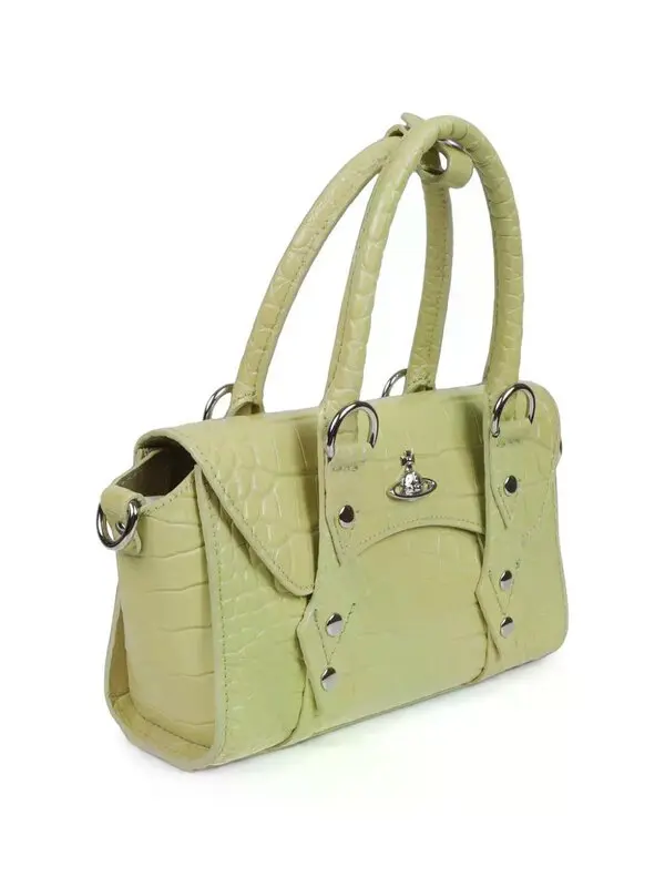 VIVIENNE WESTWOOD Bettina Mini Croc-effect Shoulder Bag
