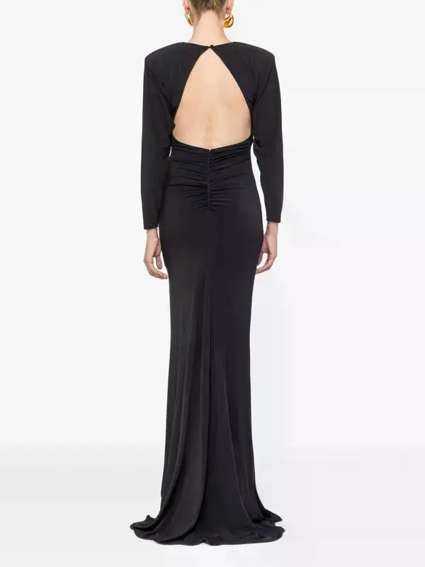 NISSA Open-back Maxi Dress