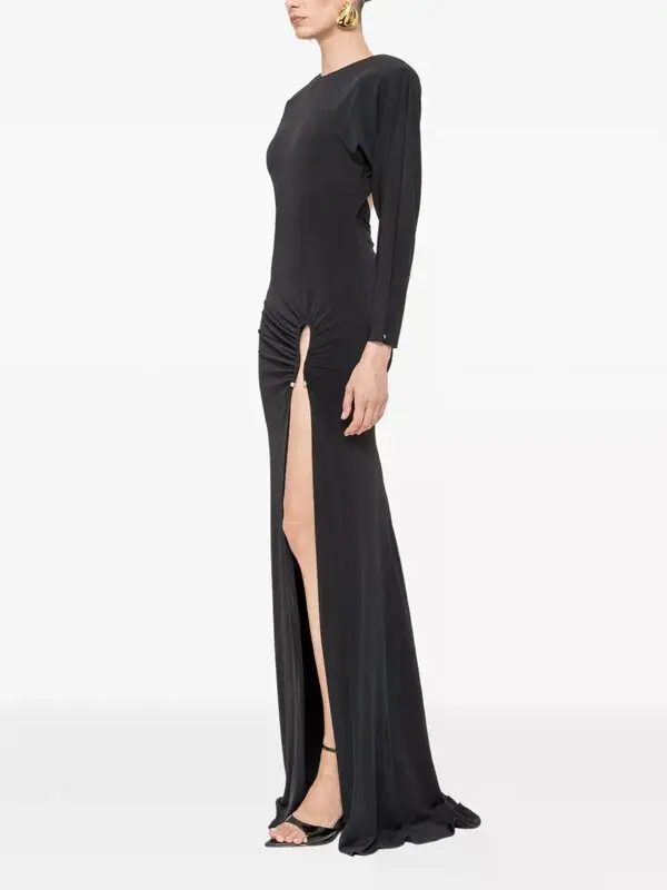 NISSA Open-back Maxi Dress